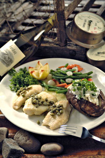 Alaskan Halibut | Salt Cellar Restaurant